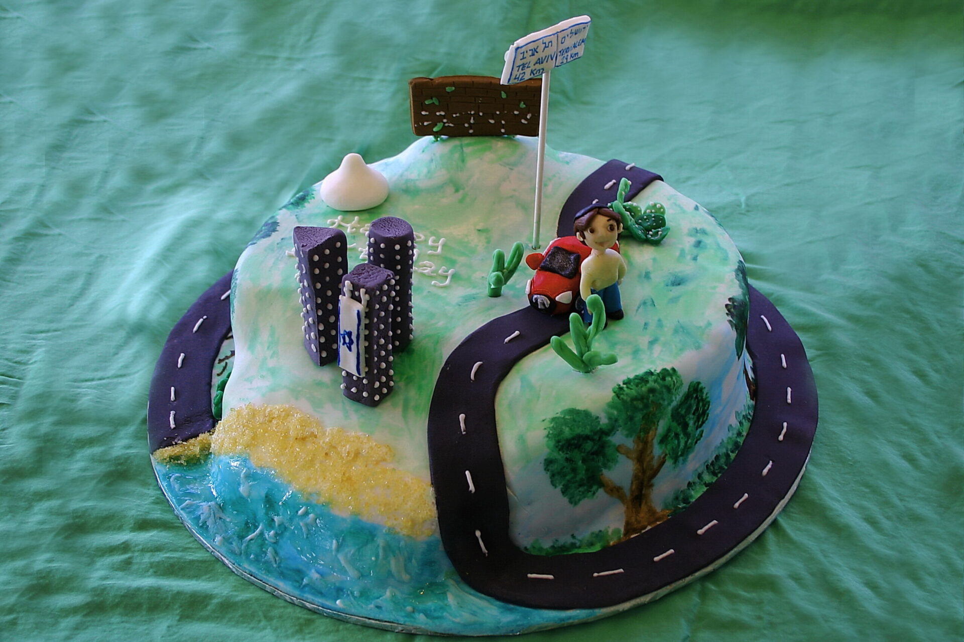 Israel Vacation Cake | Temptations Israel