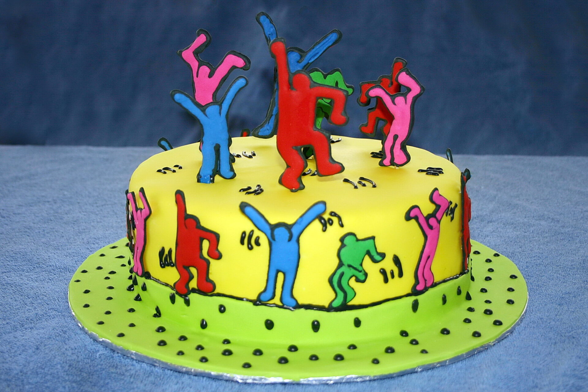 Keith Haring Cake Jerusalem | Temptations Israel